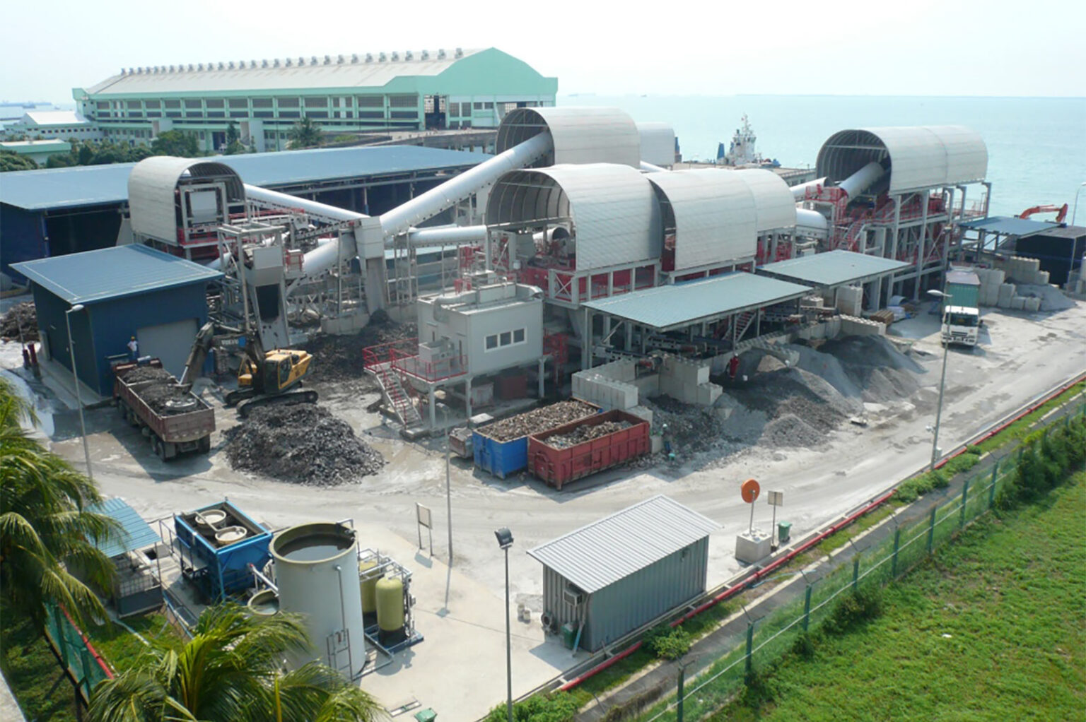 Bottom ash treatment plant Singapore - pbo